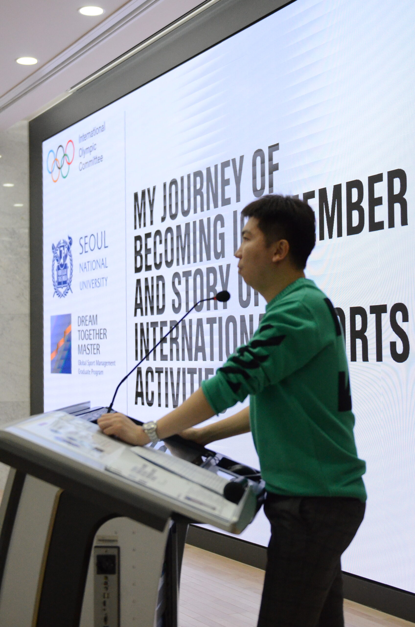Ryu Seung Min, My journey of becoming IOC Member and story of ...