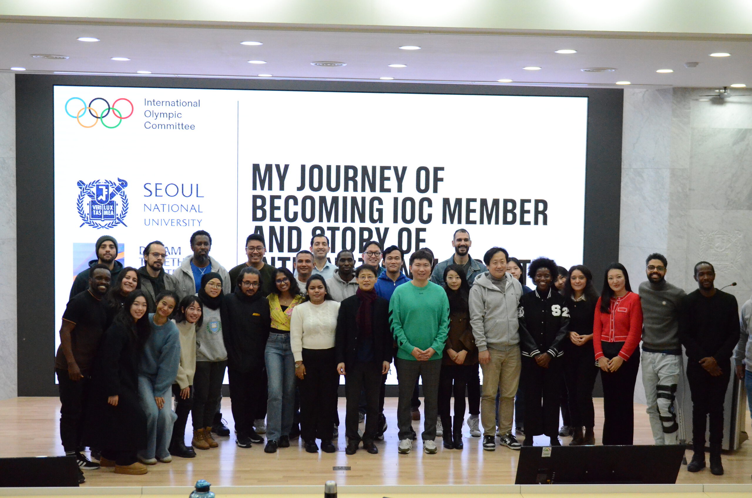 Ryu Seung Min, My journey of becoming IOC Member and story of ...